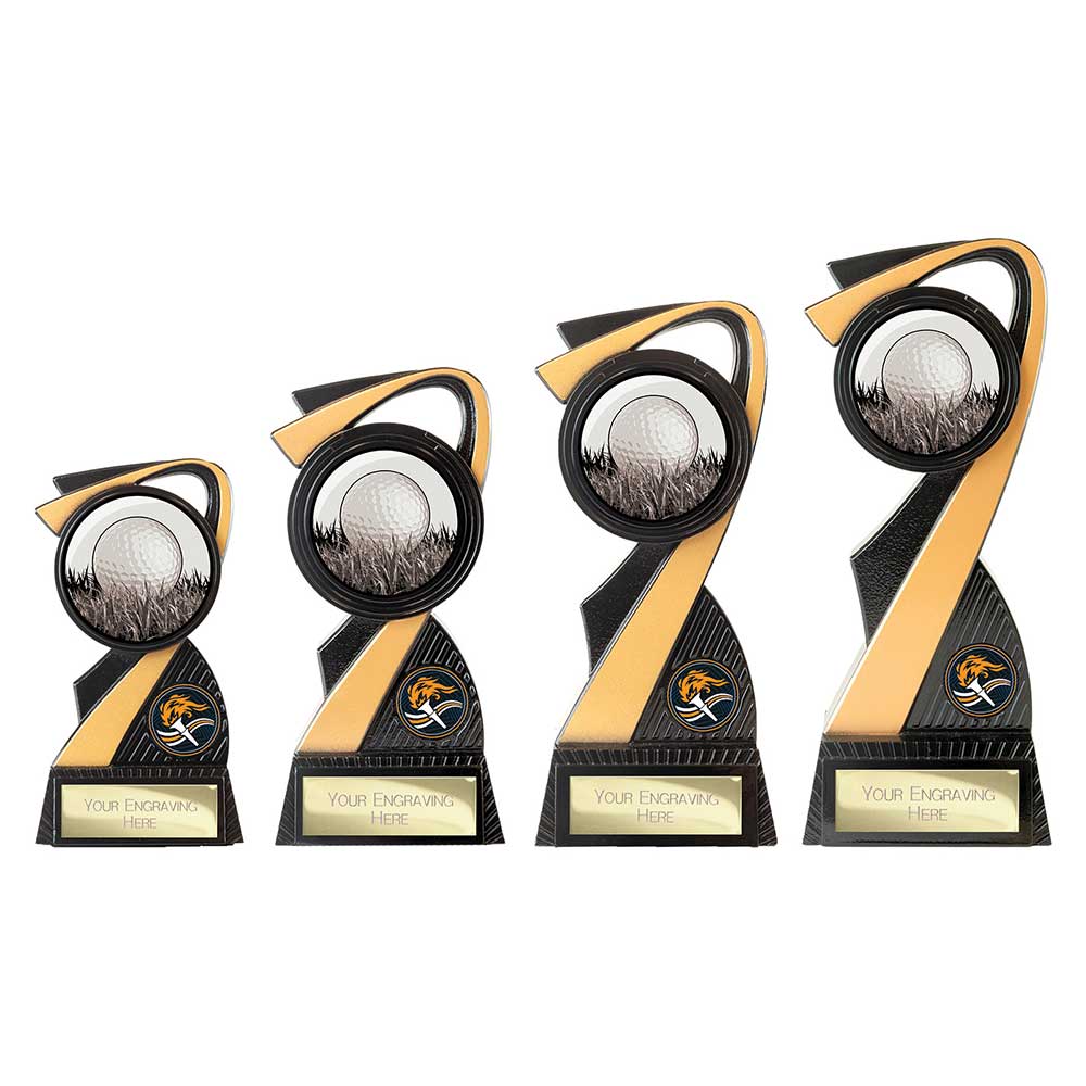 Mania Tower Golf Award Resin Trophy | Prudhoe Rosettes and Trophies